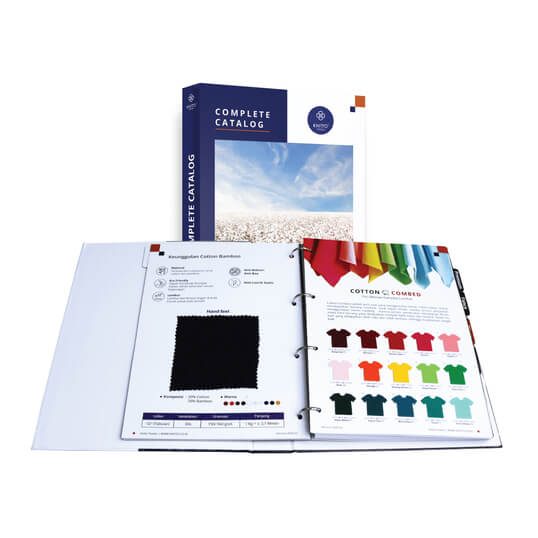Fabric Sample Catalog | Toko Bahan Kaos Knitto